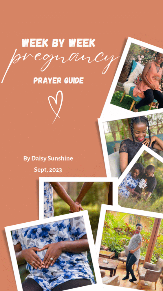 Week by Week Pregnancy Prayer Guide | Daisy Sunshine